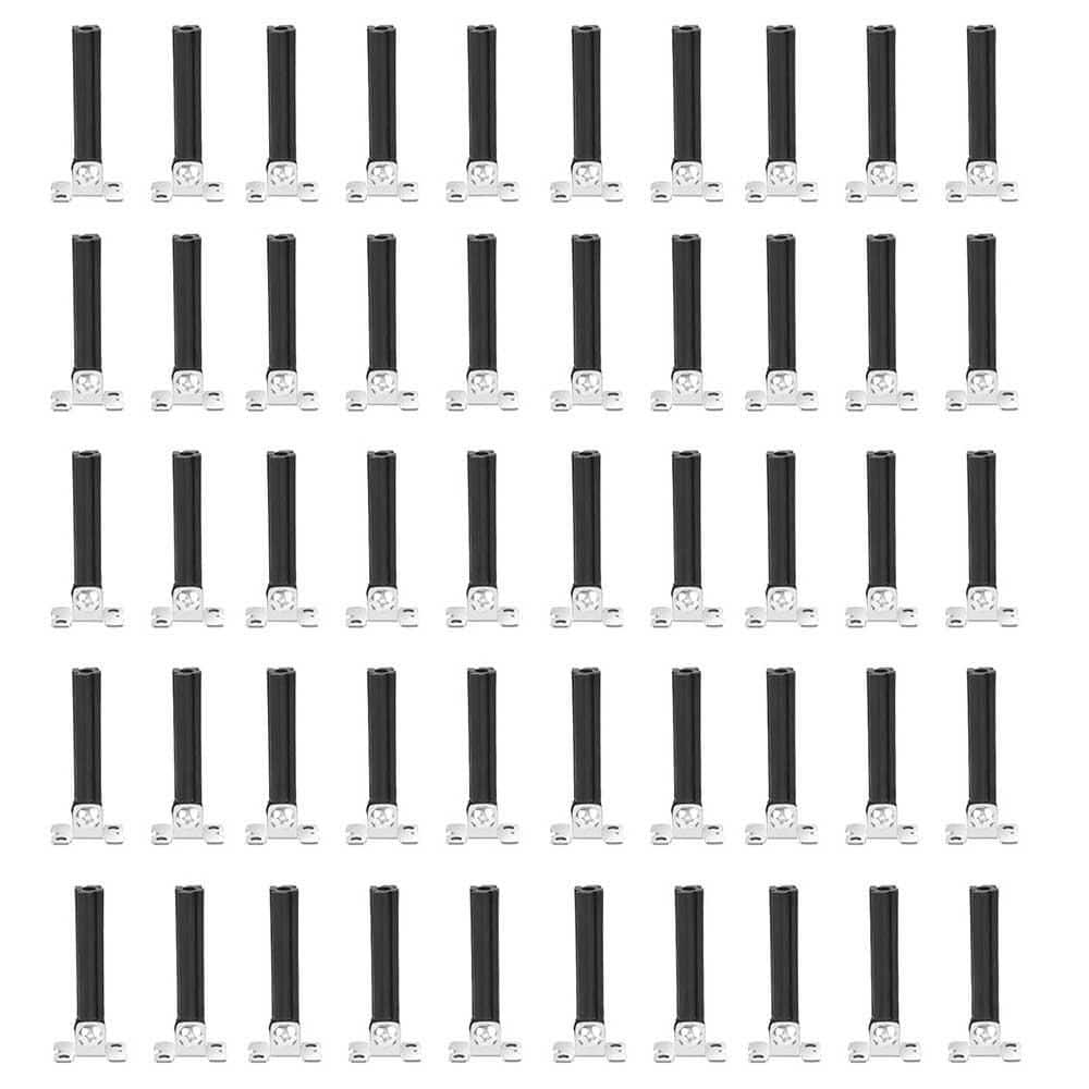 Afoxsos Adjustable Metal Angle Swivel Connectors with Screws for 1/2 ...