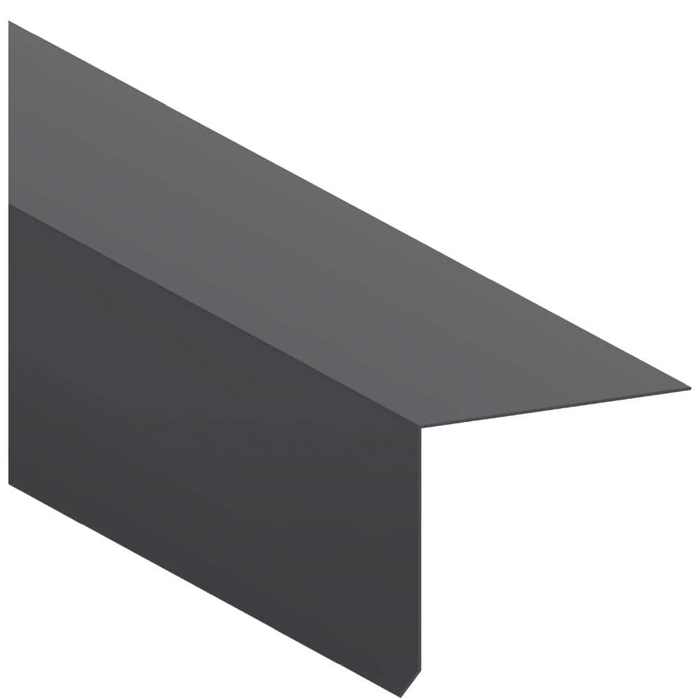 Gibraltar Building Products 1-3/8 in. x 1-3/4 in. x 10 ft. Galvanized ...