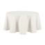 MARTHA STEWART Honeycomb Modern Farmhouse 70 in. Round White Cotton ...
