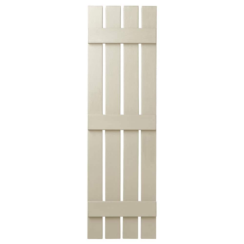 Ply Gem 16 in. x 67 in. Polypropylene 4 Board Open Board and Batten ...