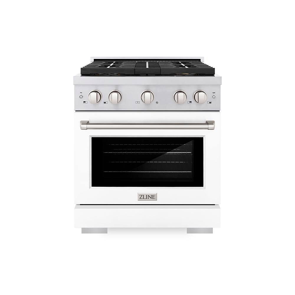 Reviews for ZLINE Kitchen and Bath 30 in. 4.2 cu. ft. Paramount Gas ...