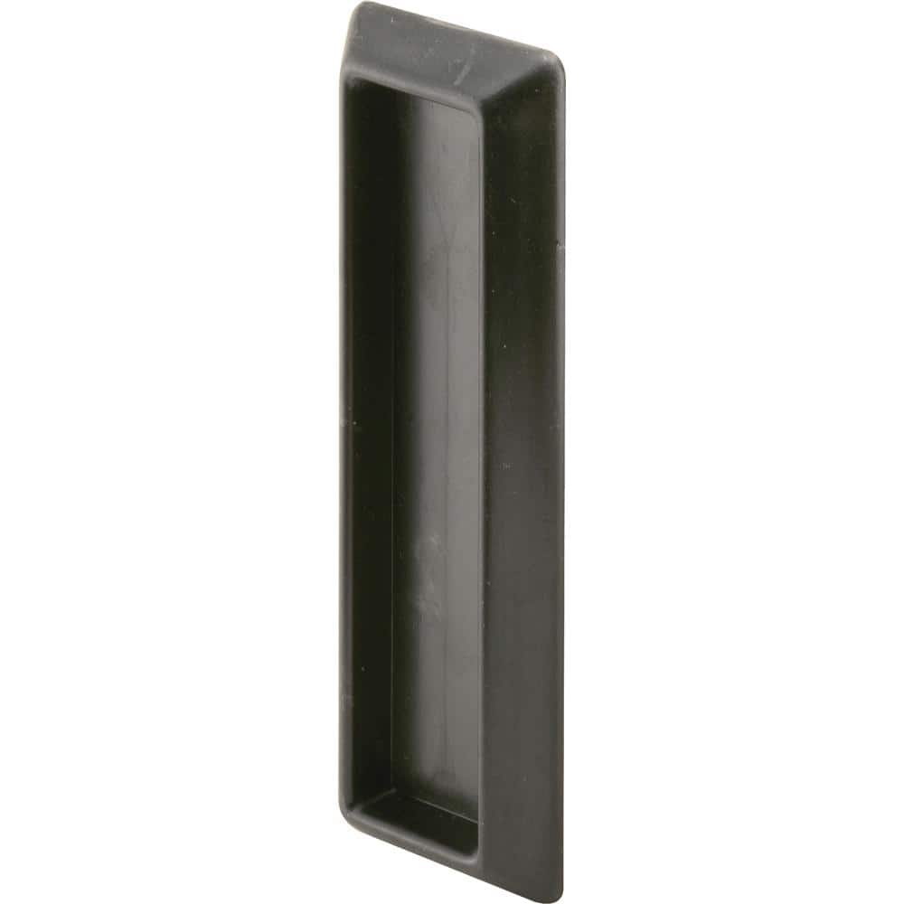 Prime-Line Black Plastic, Window Finger Pull, Self-Adhesive (2-pack) F ...