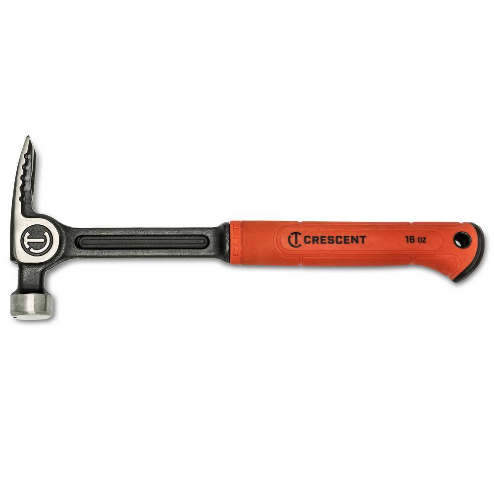 Crescent 16 oz. Steel General Purpose Hammer CHSGP16R - The Home Depot