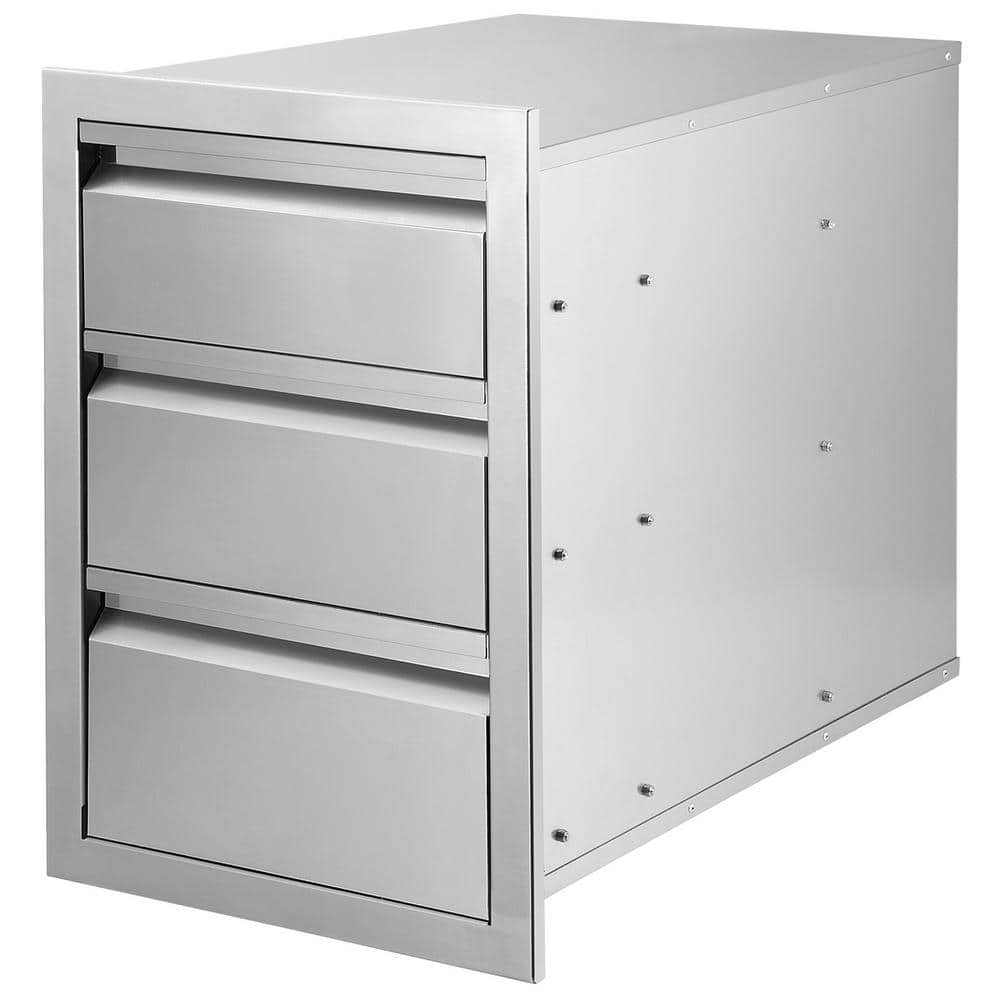 SEEUTEK 18 in. W x 20.5 in. H x 20.5 in. D Outdoor Kitchen Drawers ...