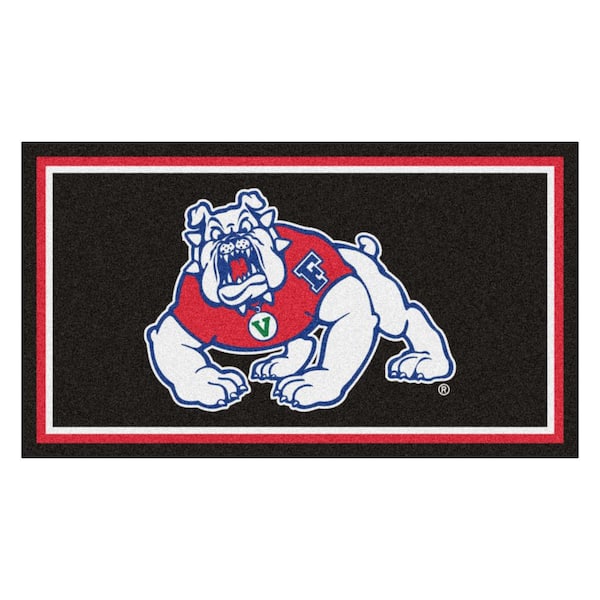FANMATS NCAA Fresno State 3 ft. x 5 ft. Ultra Plush Area Rug 19741 ...