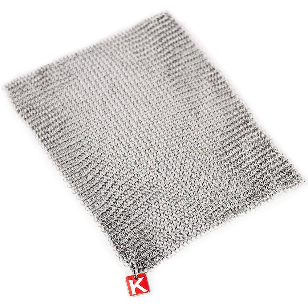 KNAPP MADE PRODUCTS LLC 8 in. Chainmail Dishcloth CM5x7-DISH - The Home ...