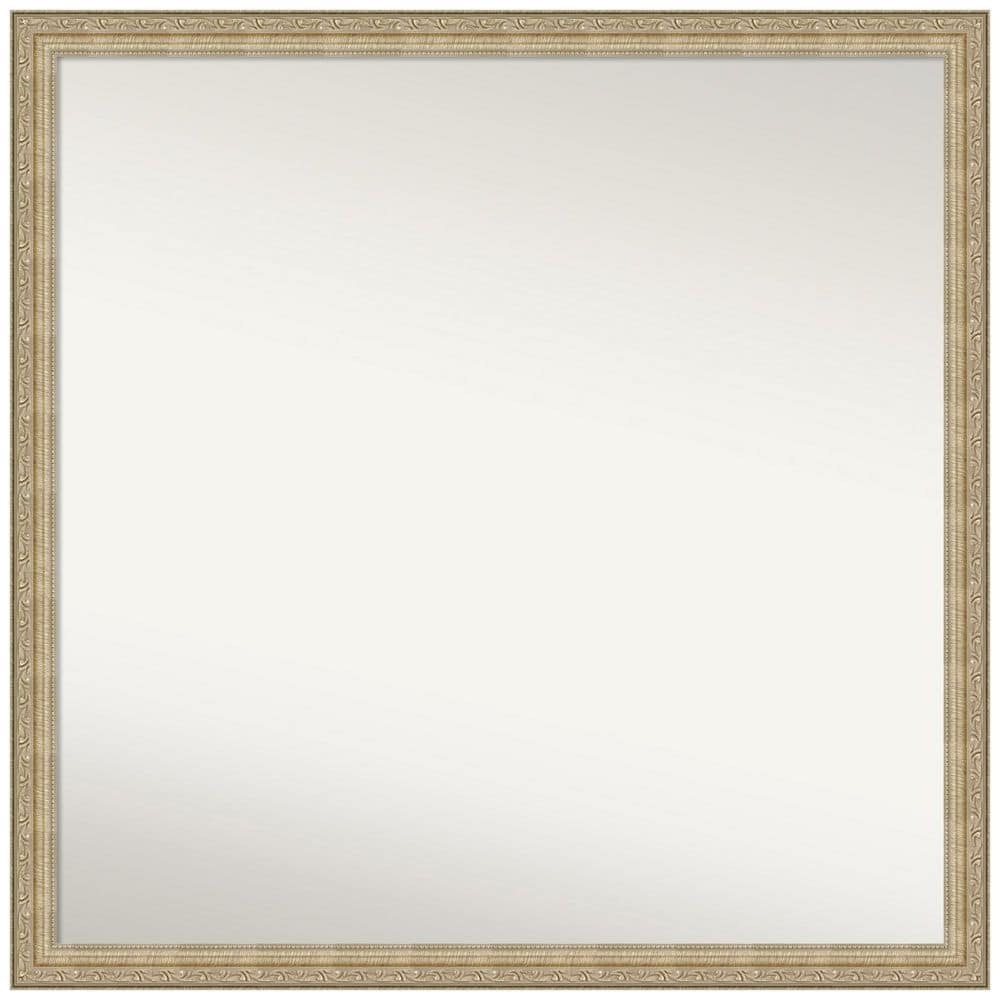 Amanti Art Paris Champagne 28 in. W x 28 in. H Non-Beveled Bathroom ...