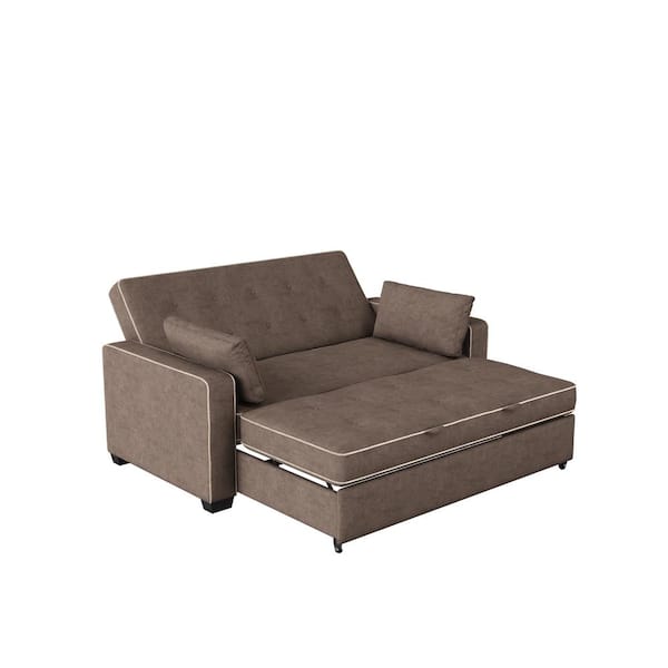 Serta augustus microfiber convertible sofa store