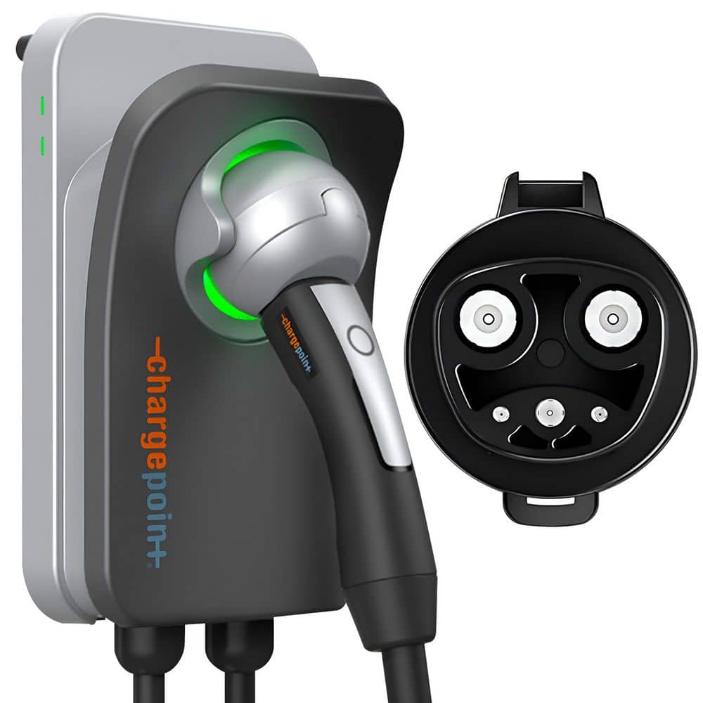 ChargePoint Home Flex Level 2 EV Charger NACS, NEMA 14-50 Outlet Charge ...