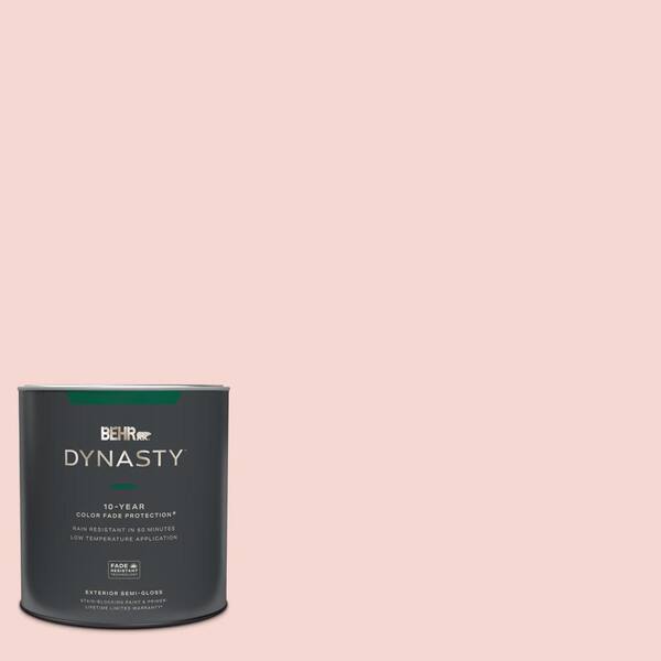 BEHR DYNASTY 1 qt. #M160-1 Cupcake Pink Semi-Gloss Exterior Stain ...