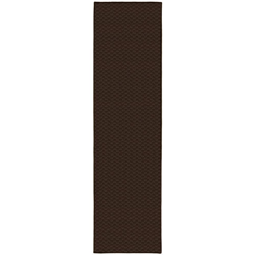 Garland Rug Medallion Mocha 2 ft. x 12 ft. Runner Rug MA000N02414404 ...