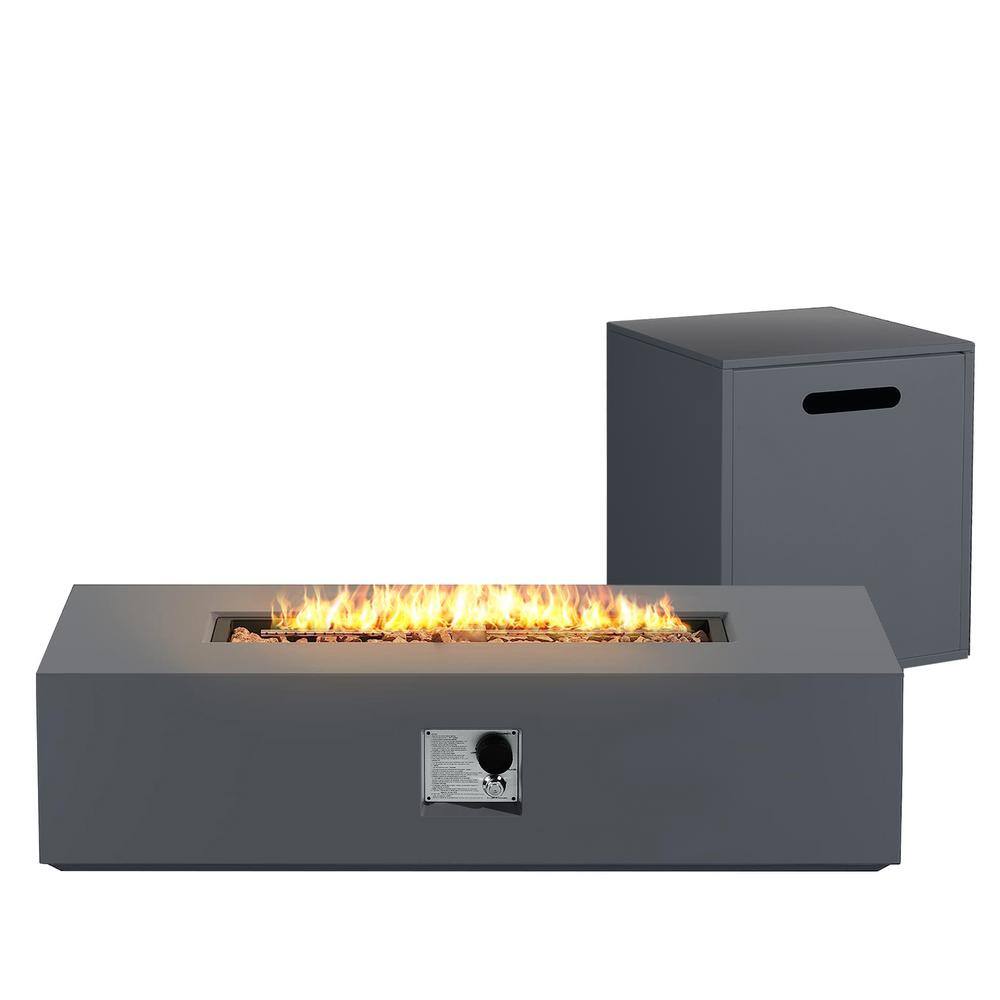 Have a question about UPHA 56 in. 50,000 BTU Dark Gray Rectangle Iron ...