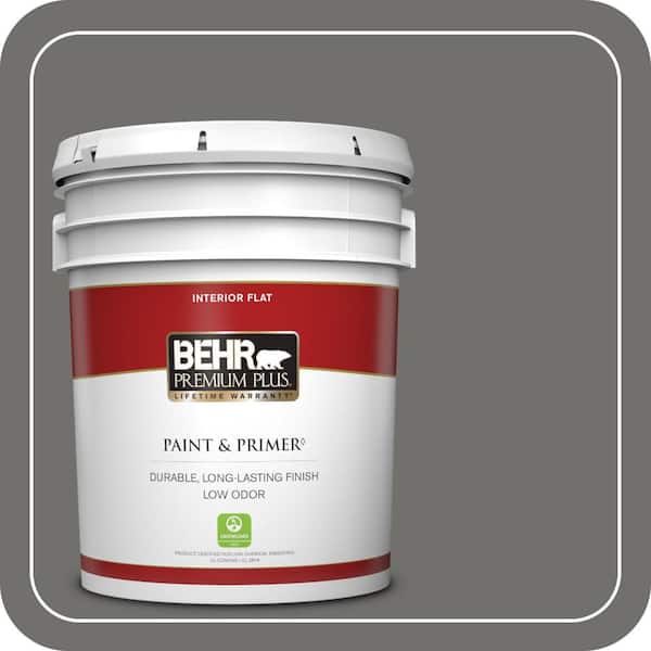 BEHR PREMIUM PLUS 5 gal. #PPU24-05 Ancestral Flat Low Odor Interior ...