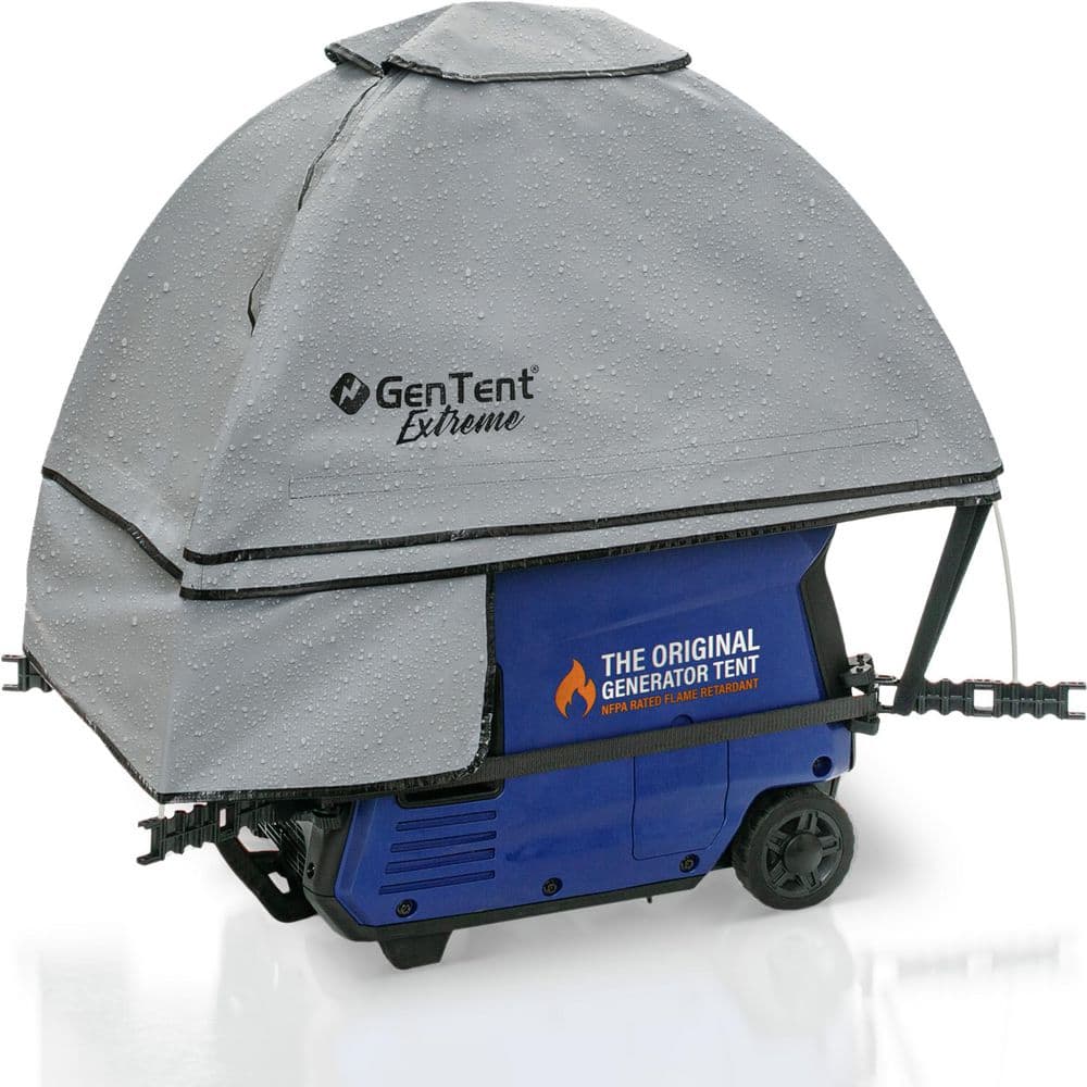 GenTent Generator Running Cover - Inverter Kit (Extreme, Grey) - for ...