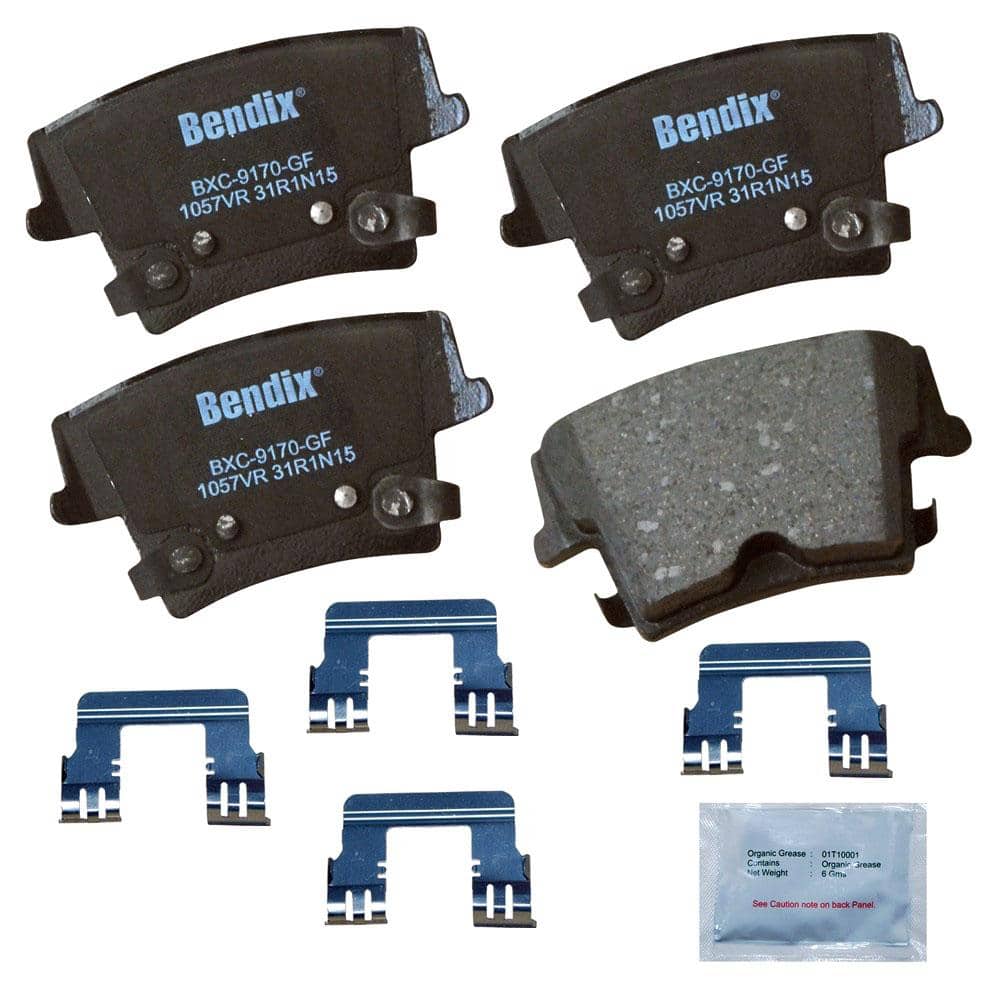 Bendix Premium Copper Free Disc Brake Pad Set CFC1057VR - The Home Depot
