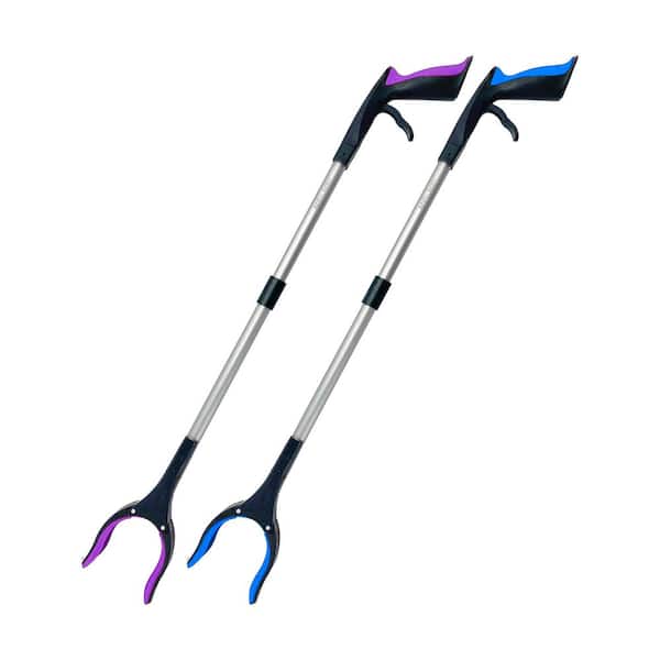 Misopily 32 in. Grabber Reacher Tool with Shoehorn 360° Rotating Head ...