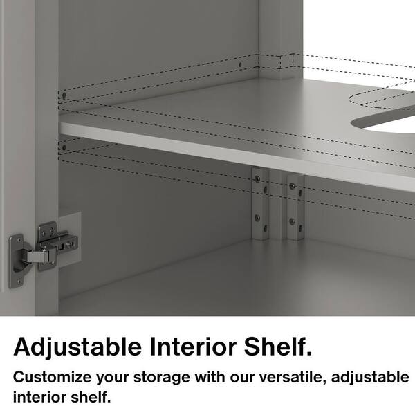 Home Decorators Collection Talmore 72 in. Double Sink Sky Grey Bath ...