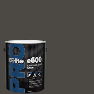 BEHR PRO 1 gal. #780F-7 Stealth Jet Low Luster Exterior Paint PR62301 ...