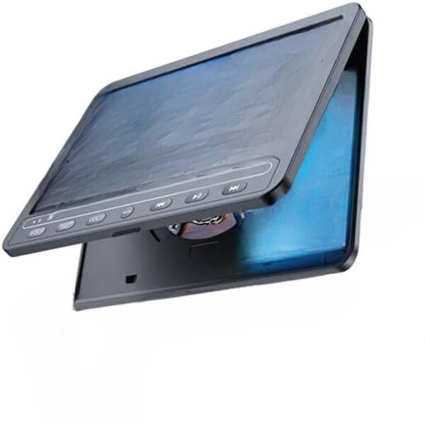 phyfalip 10.5 Inch DVD Player for Car with Headphones, Headrest DVD ...