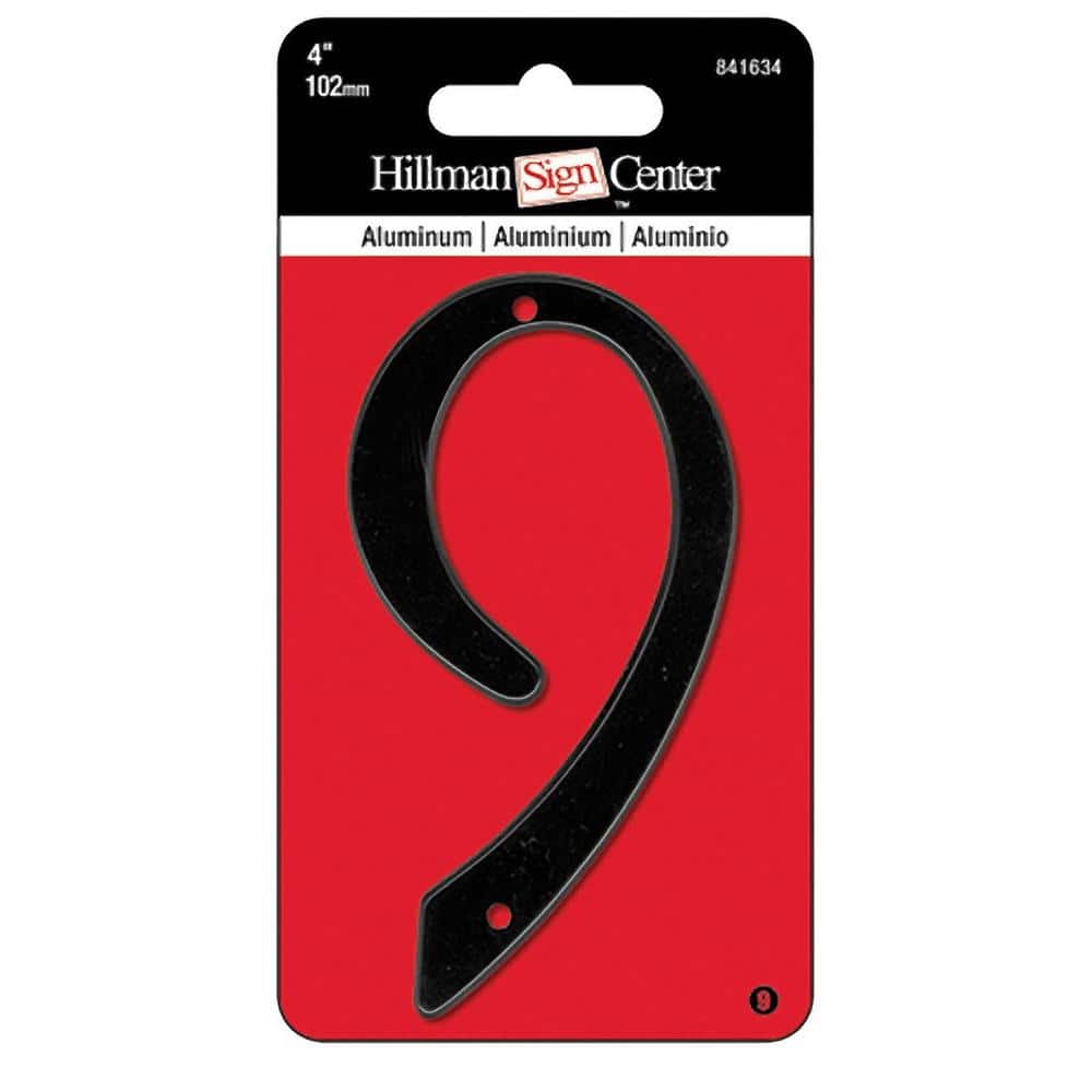 The Hillman Group 4 in.Nail-On Aluminum Number 9 841634 - The Home Depot