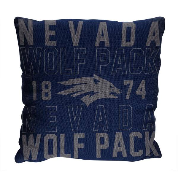 THE NORTHWEST GROUP NCAA Nevada Reno Multi-Color Stacked Pillow ...