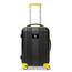 Denco NFL Baltimore Ravens Black 21 in. Hardcase 2-Tone Luggage Carry ...