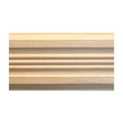 Ornamental Mouldings 7 ft. x 3 in. x 3/4 in. Aspen Casing OML18-7FTWHW ...