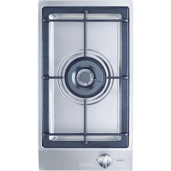 Miele CS 1011-1 G 11 3/8 in. 1 Burner Stainless Steel Gas Combiset ...