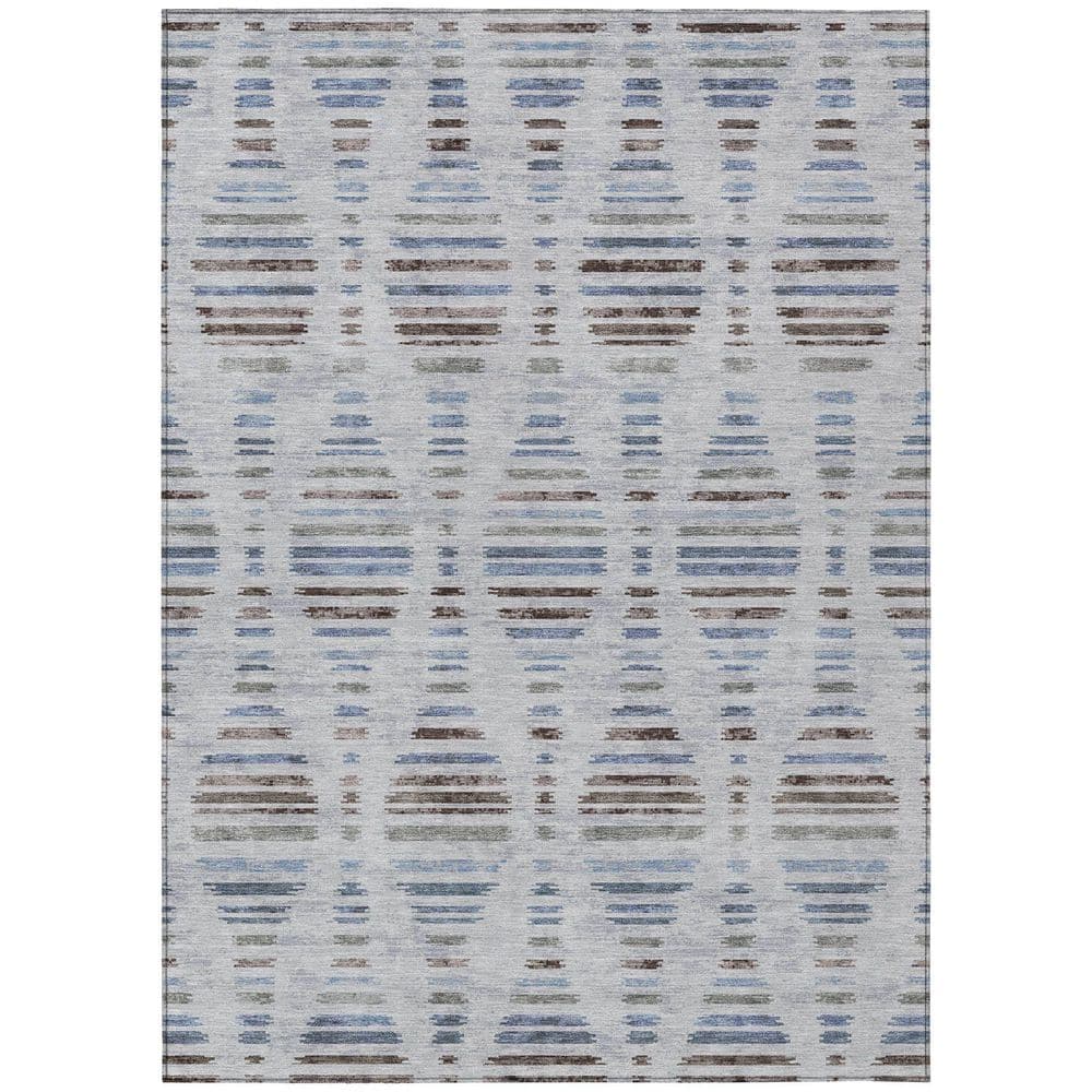 Addison Rugs Chantille Machine Washable Indoor/Outdoor Abstract ACN2027 ...