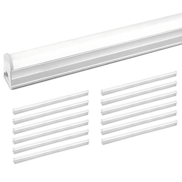 Reviews for WYZM 4 ft. 4500 Lumens Integrated LED White Wraparound ...