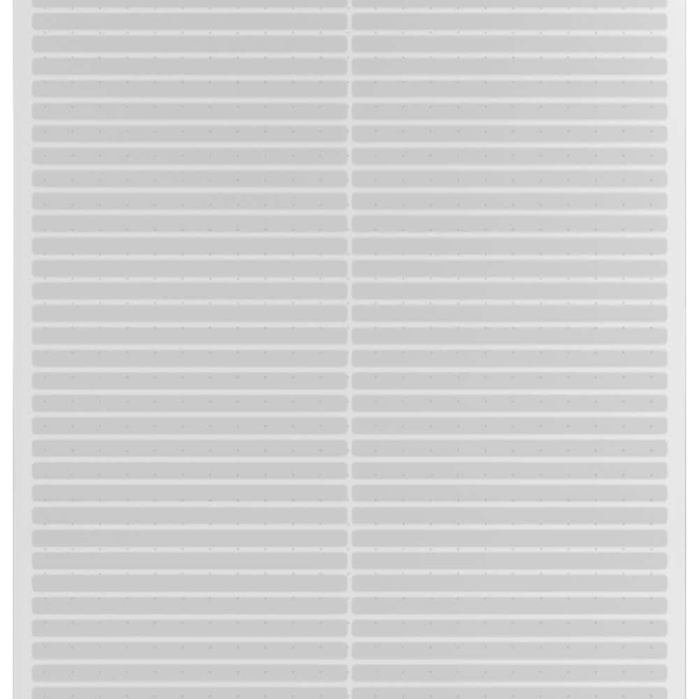 Clear 27 in. W x 540 in. L Deep Pile Carpet Protective Stair Runner 101 ...