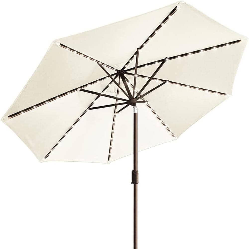 eliteShade Elite Shade USA 10-Year-Non-Fading Sunumbrella 9 ft. Market ...