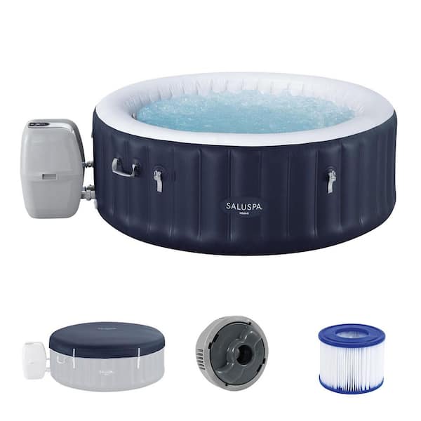 Reviews for ALEKO 2-Person 100-Jet Inflatable 120 V Hot Tub with Drink ...