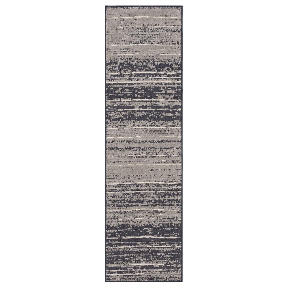 Mohawk Home Chaffee Graphite 2 ft. 1 in. x 5 ft. Transitional Abstract ...