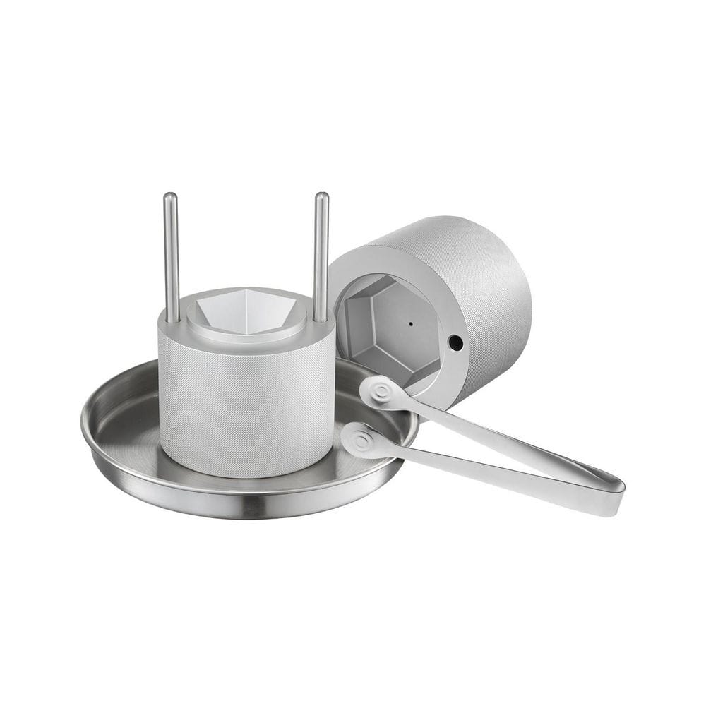 SVOPES Ice Diamond Press 2.4 in. Aviation Aluminum Ice Ball Maker Kit ...