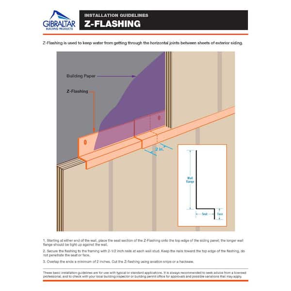 Z Flashing Drip Edge Flashing Profiles Bottom Of Wall Drip Cill 3m