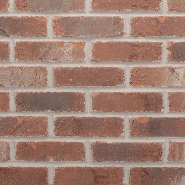 Old Mill Brick 2.25 in. x 7.625 in. x 0.5 in. Midtown Thin Brick ...