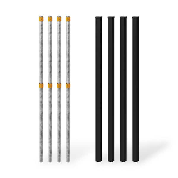 No Dig - Metal Fence Posts - The Home Depot