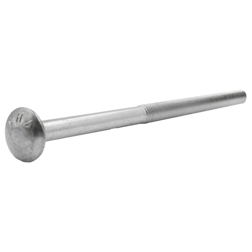 Everbilt 1 2 In 13 X 9 In Zinc Plated Carriage Bolt 800496 The Home