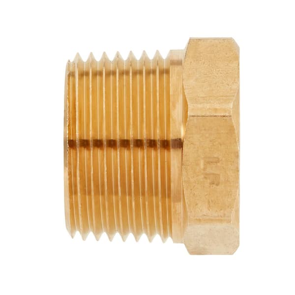 Everbilt 3/4 in. MIP x 1/2 in. FIP Brass Bushing Fitting 802339 - The ...