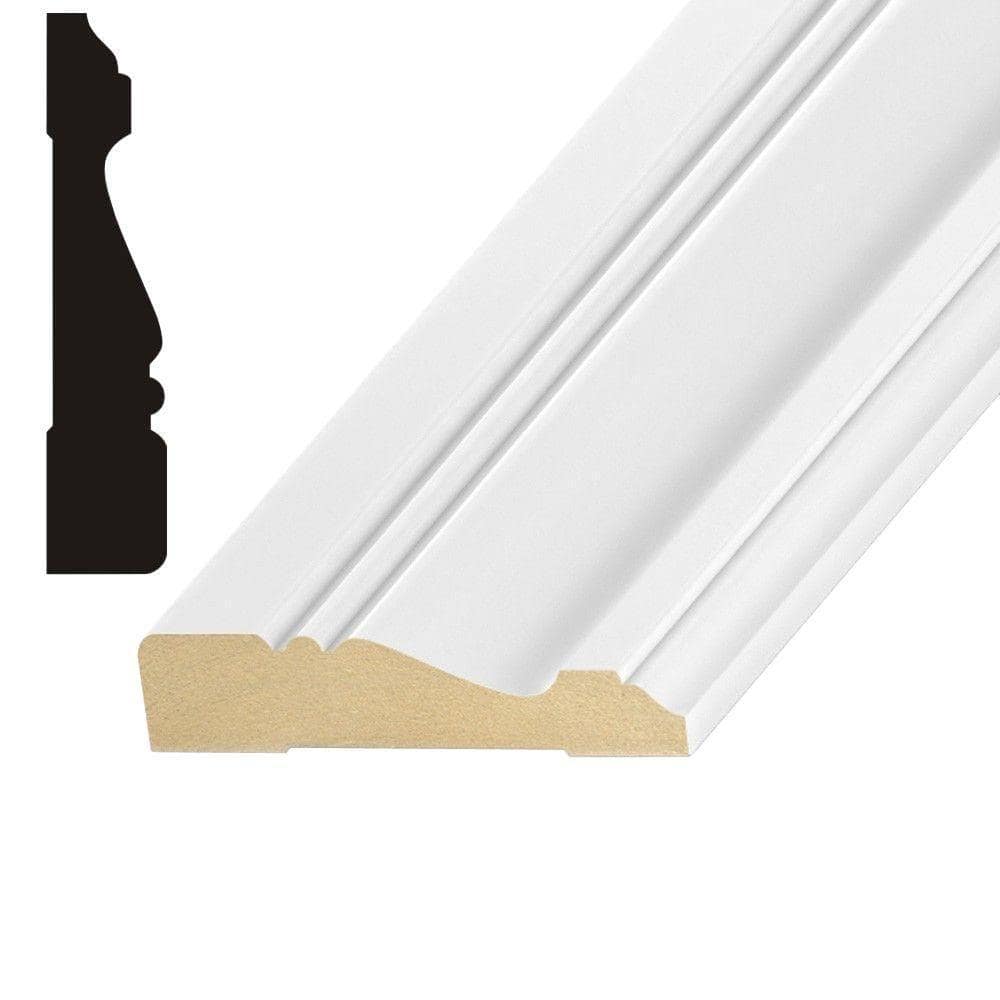 Builders Choice OP 1388 11/16 in. x 3-1/4 in. MDF Casing HDFB1388 - The ...