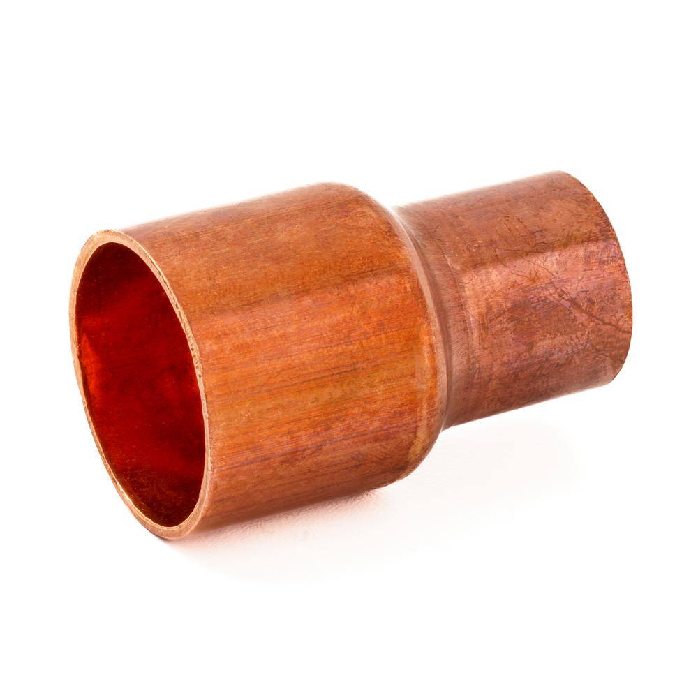 Everbilt 1-1/4 in. x 3/4 in. Copper Pressure Fitting x Cup Reducer ...