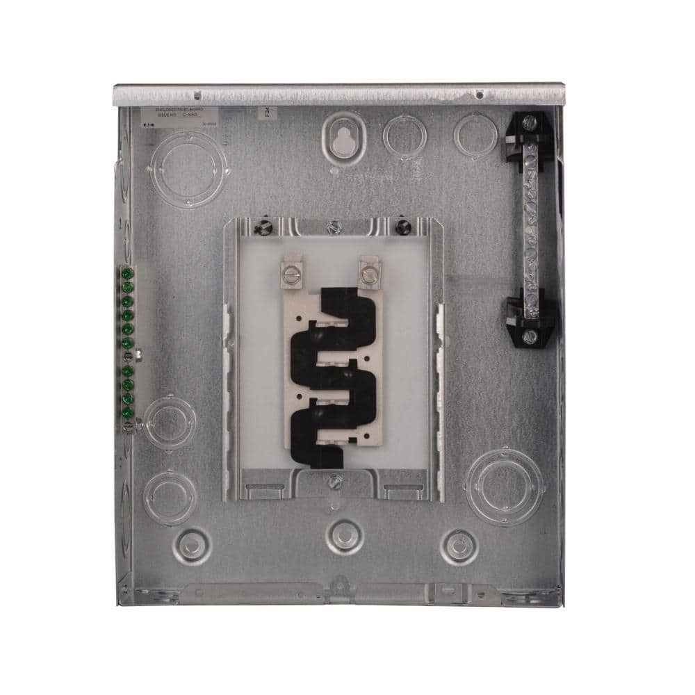 Eaton BR 125 Amp 8-Space 16-Circuit Indoor Main Lug Surface with Ground ...