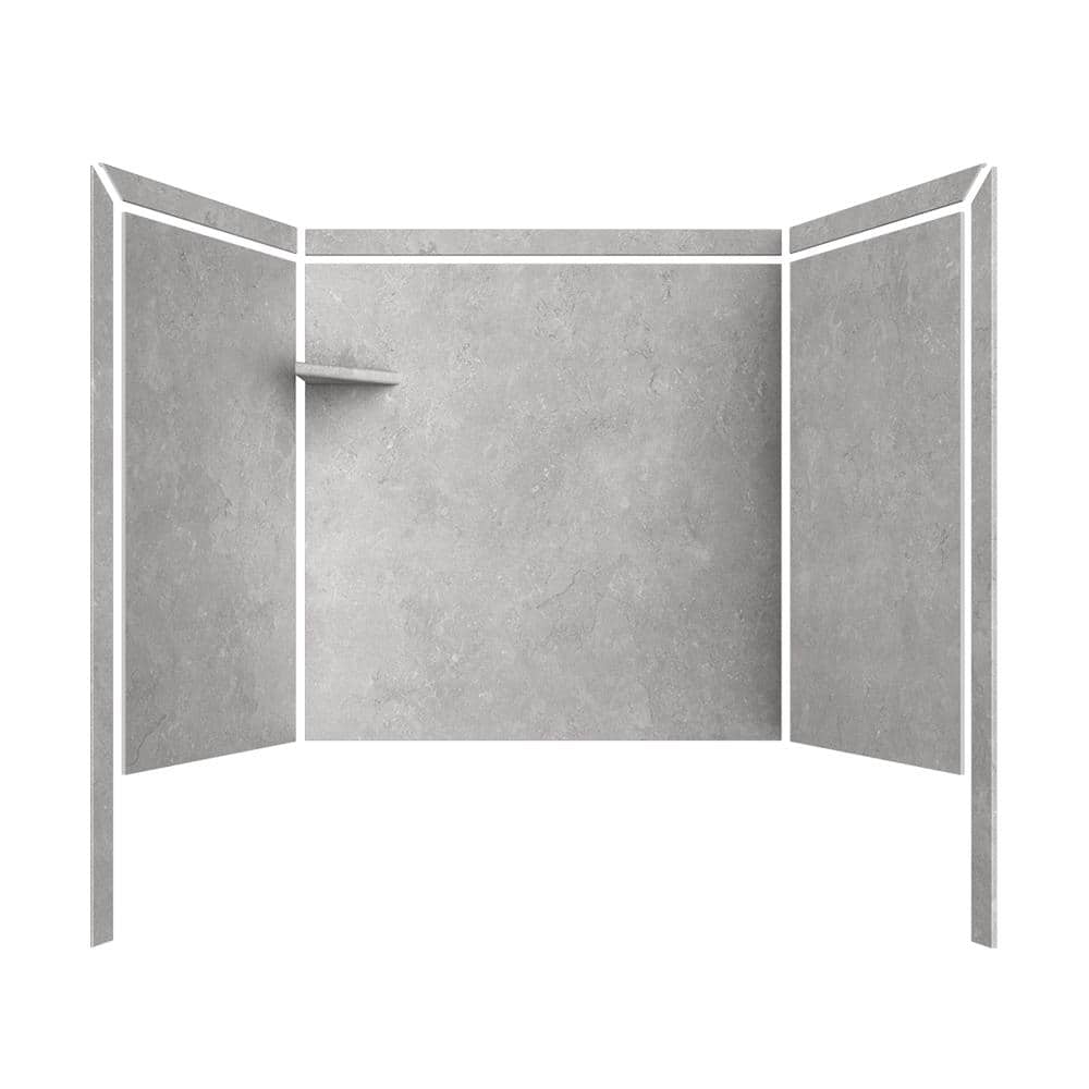 FlexStone Elite 32 in. x 60 in. x 60 in. Easy Three-Piece Glue Up ...