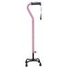Hugo Mobility Adjustable Quad Cane for Right or Left Hand Use, Small ...