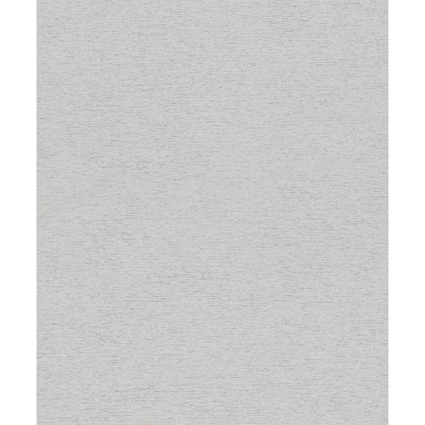 Woods and Wicker Collection Grey Woven Flecks Pearly Finish Vinyl on ...