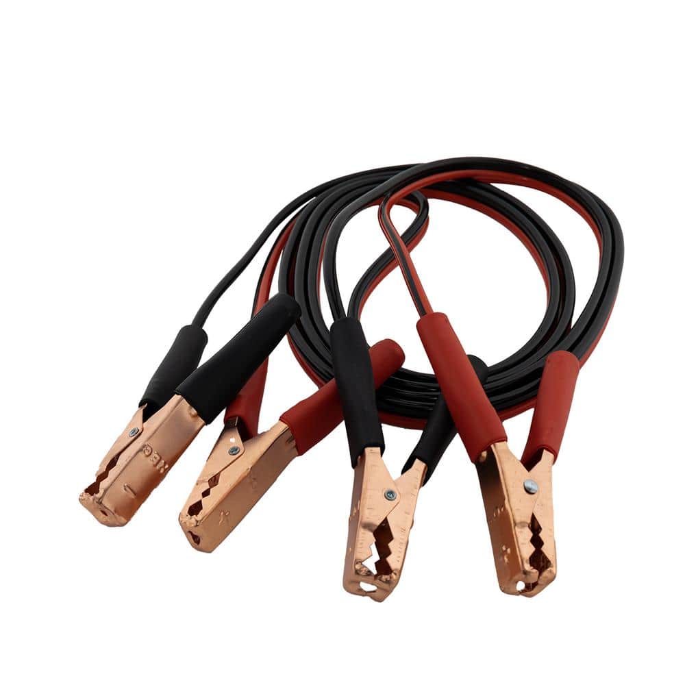 Roadpro 10 Gauge Booster Cables Rp04852 The Home Depot