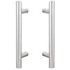 Sure-Loc Hardware 12in Polished Chrome Sliding Door Modern Double-Sided ...