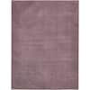 Unique Loom Studio Solid Shag Mauve 8' 0 x 10' 0 Area Rug 3132712 - The ...