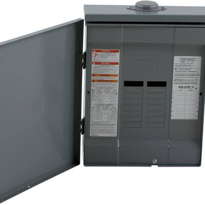 Square D QO 200 Amp 40-Space 40-Circuit Outdoor Main Breaker Load ...